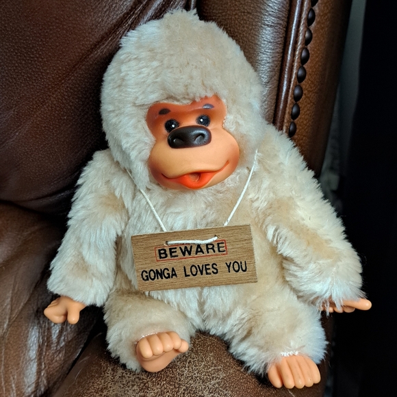 Russ | Toys | Vintage 978 Russ Baby Gonga Vinyl Thumb Sucking Gorilla ...
